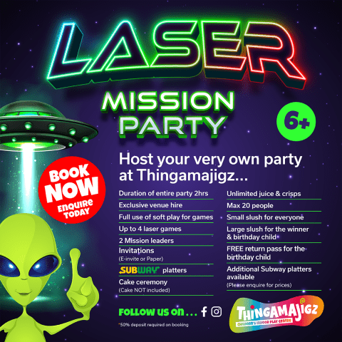 Thingamajigz – Parties | Thingamajigz Play Centre Blackpool